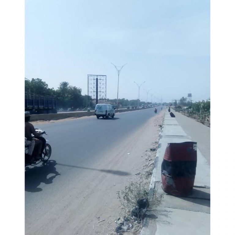 Kano Portrait board Along Kano Hadejia road by Sir Sanusi General ...